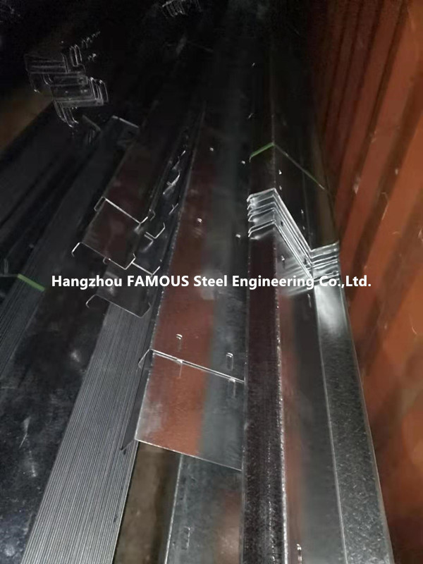 Australia Standard DHS Galvanized Steel Purlin exported to Oceania