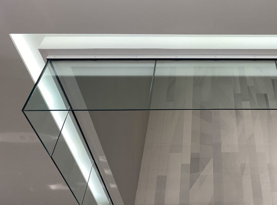 Fixed Glass Draft Curtain For Shopping Malls And Factories