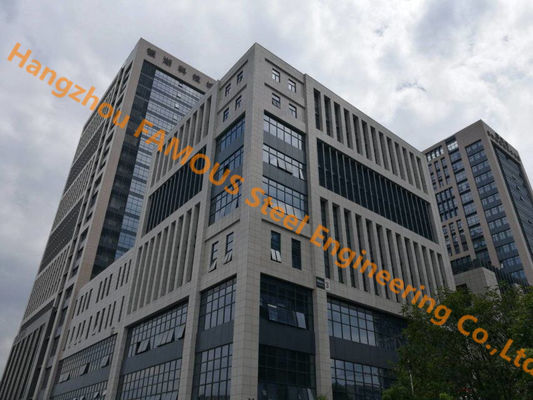 Office Building Multi-storey Steel Building With Glass Curtain Wall ...