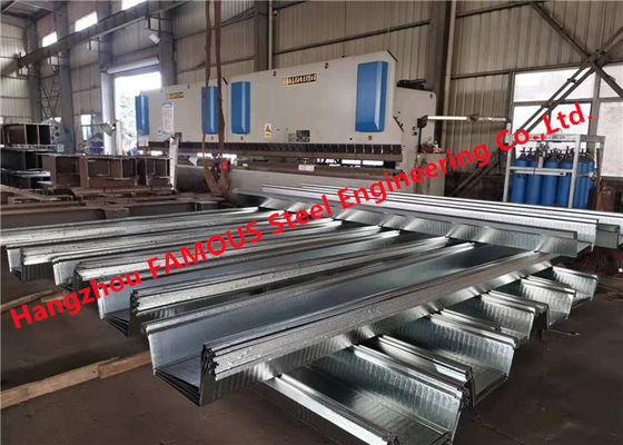 350 Tons Comflor 210 Alternative Galvanized Steel Floor Deck Exported ...