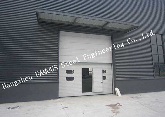 Private Customized Industrial Garage Doors For Warehouse / Cold Room ...