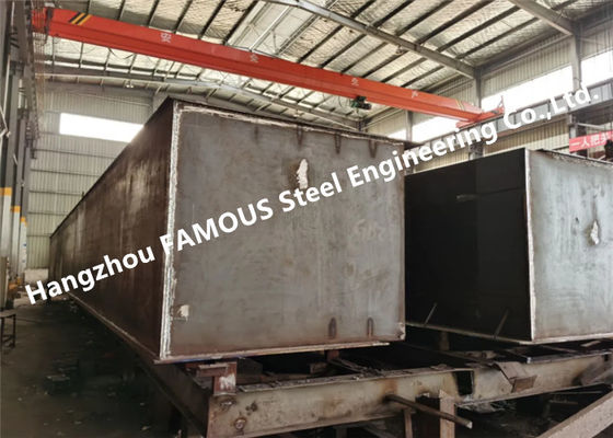 Torsional Properties Structural Steel Box Girder For Bridge Construction