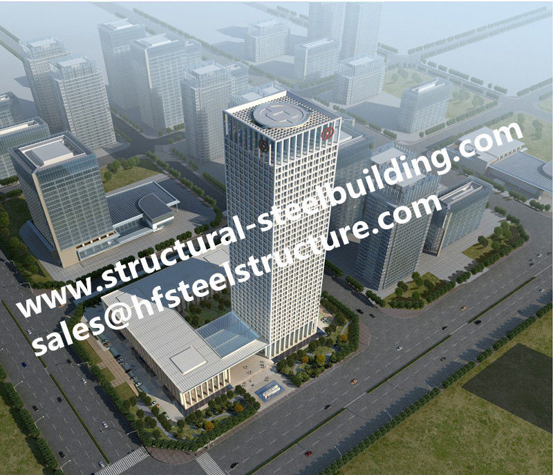 Prefabricated Structural Multi-Storey Steel Building For High - Rise ...