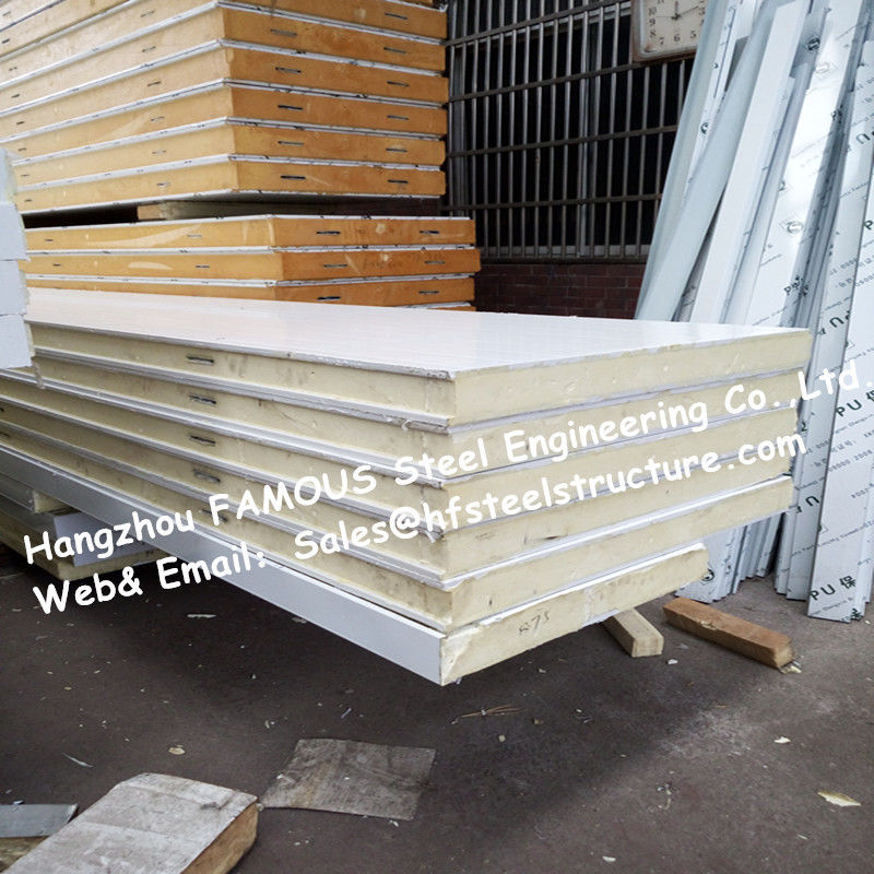 Corpse Modular Cold Room Panel , 1150mm Cold Storage Panel With Custom ...