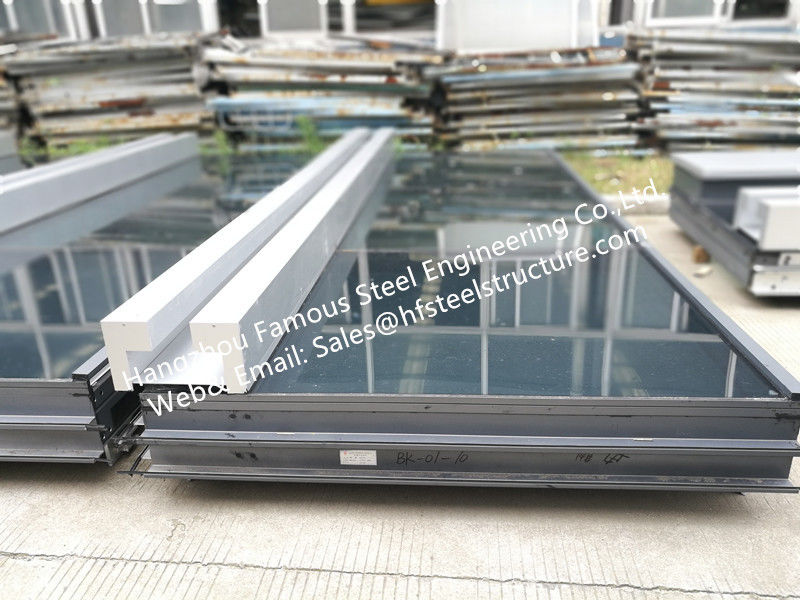 Pre-glazed Double Skin Unitized Glass Façade Curtain Wall Hidden Frame ...