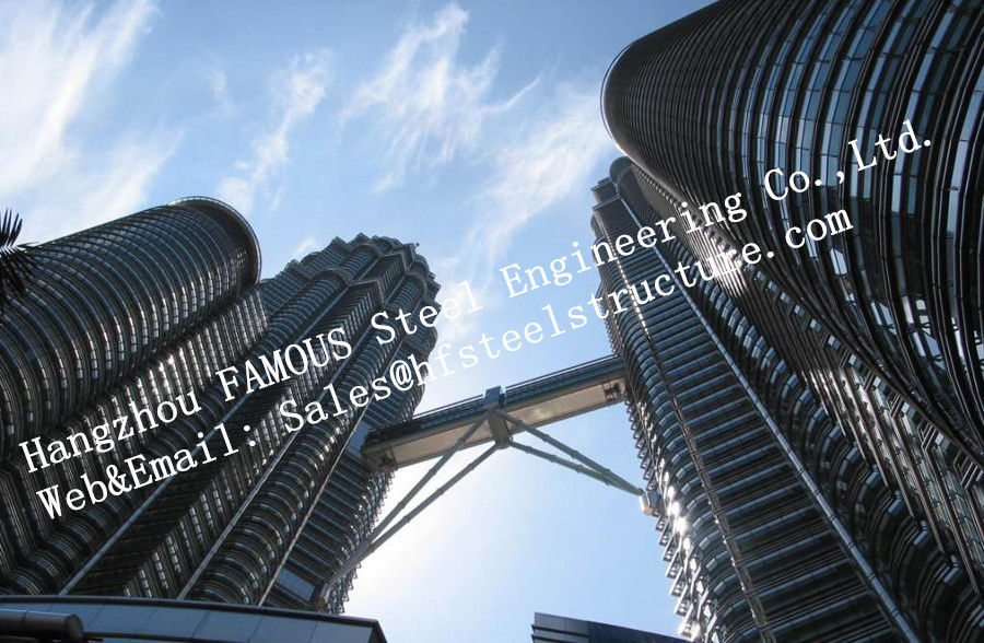 Q345B Commercial Steel Buildings Shopping Center / Supermarket Complex ...