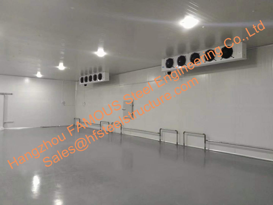 Blast Freezer Cold Room Fishing Equipment , Cold Storage Walk In Cooler ...
