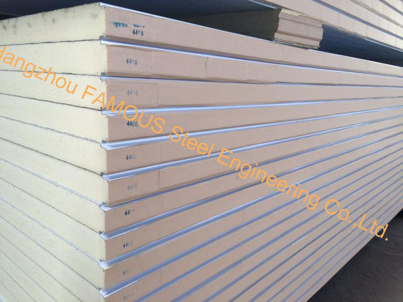 Prefabricated Double Temperature Cold Room Panel Half Freezer And Half ...