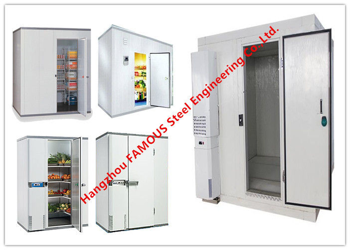Kitchen Small Cold Room Panel With Refrigeration Unit Food Storage Cold ...