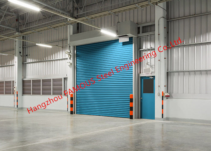 Insulated Factory Rolling Gate Industrial Garage Doors Lifting For ...