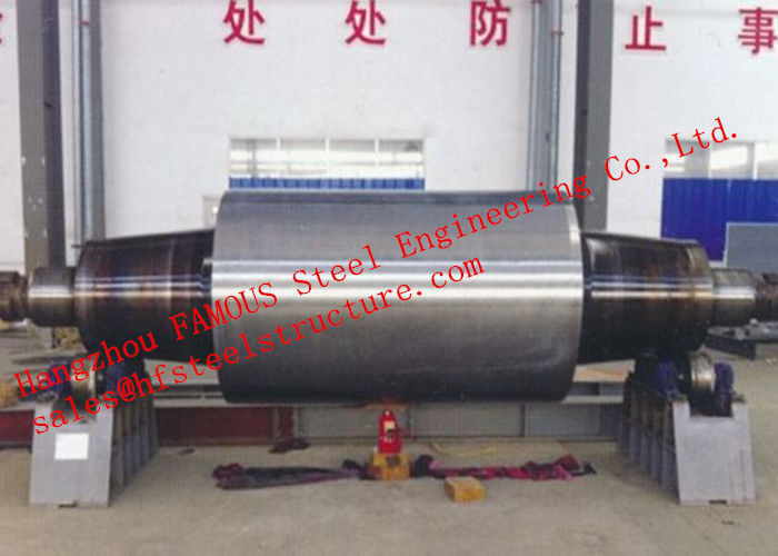 High Carbon Tool Steel Solid Forged Backup Rolls For Cold And Hot ...