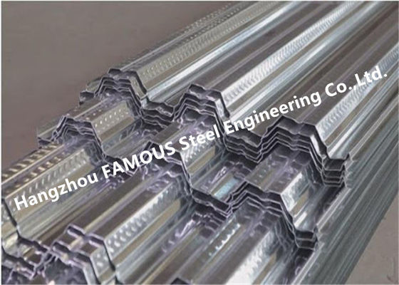 Galvanized Corrugated Steel Deck System Concrete Floor Deck Construction
