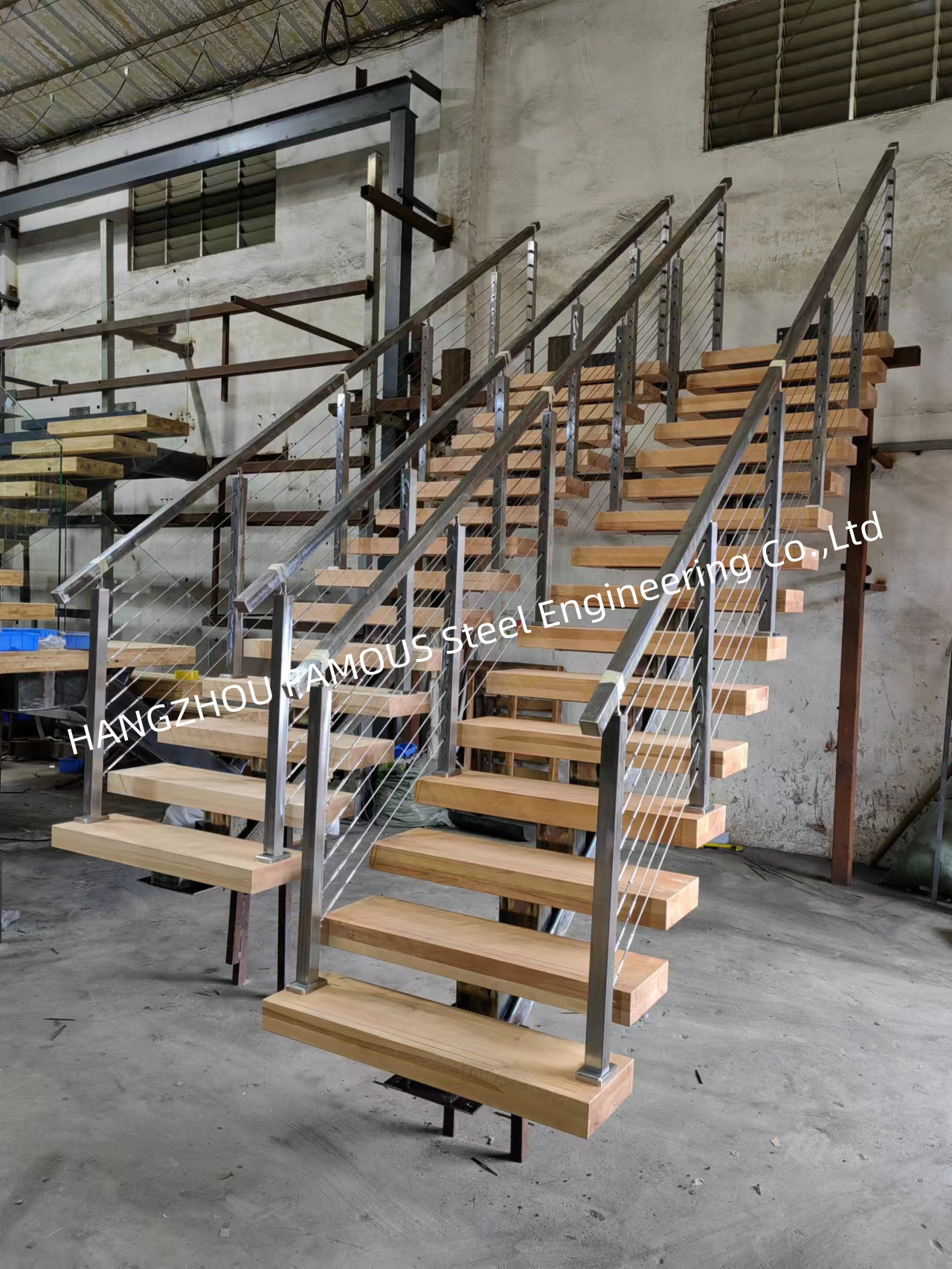 Security Laminated Safety Tempered Aluminum Glass Rails Handrail Stair ...