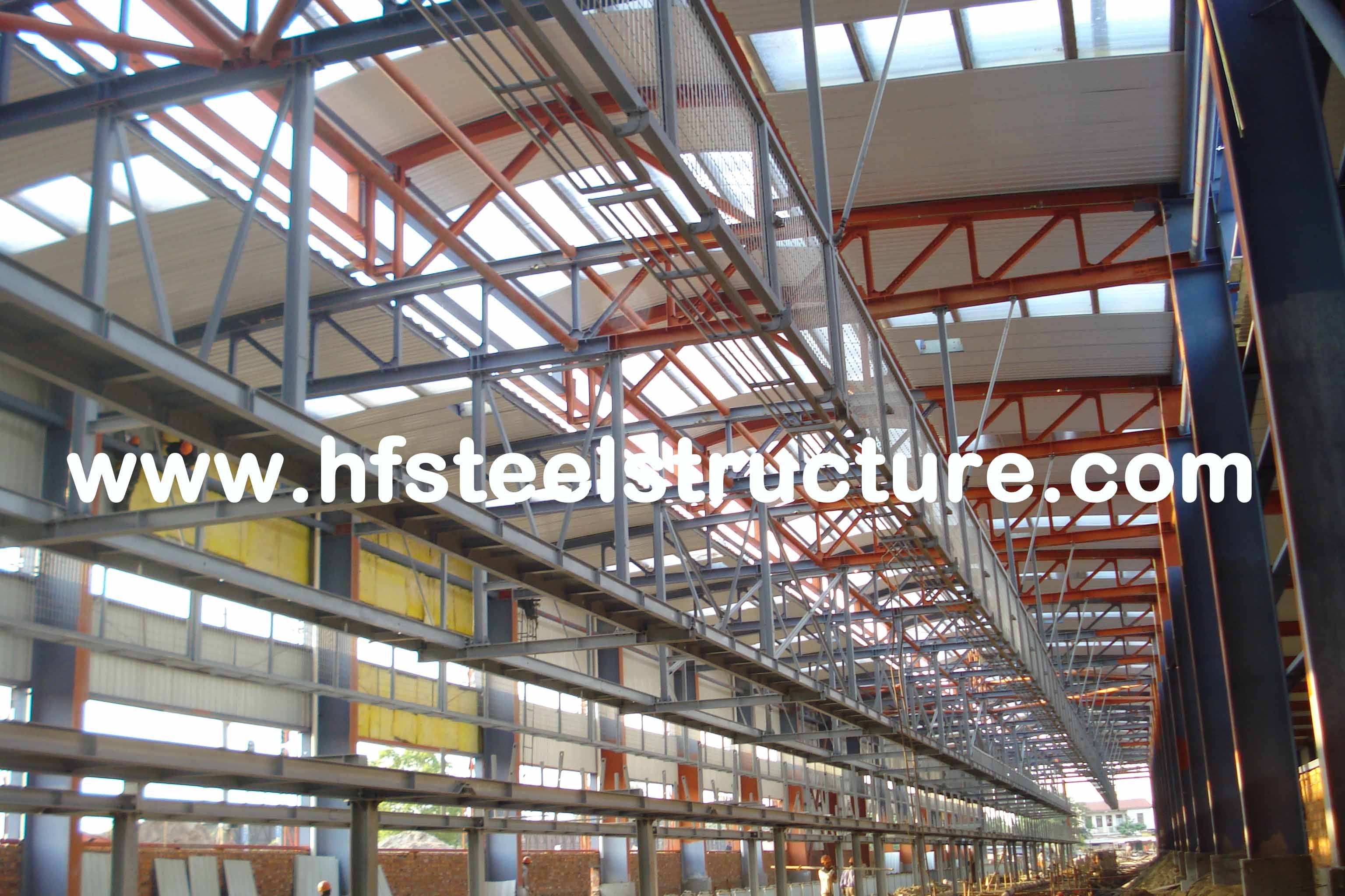 OEM Sawing, Grinding Industrial Steel Buildings For Textile Factories ...