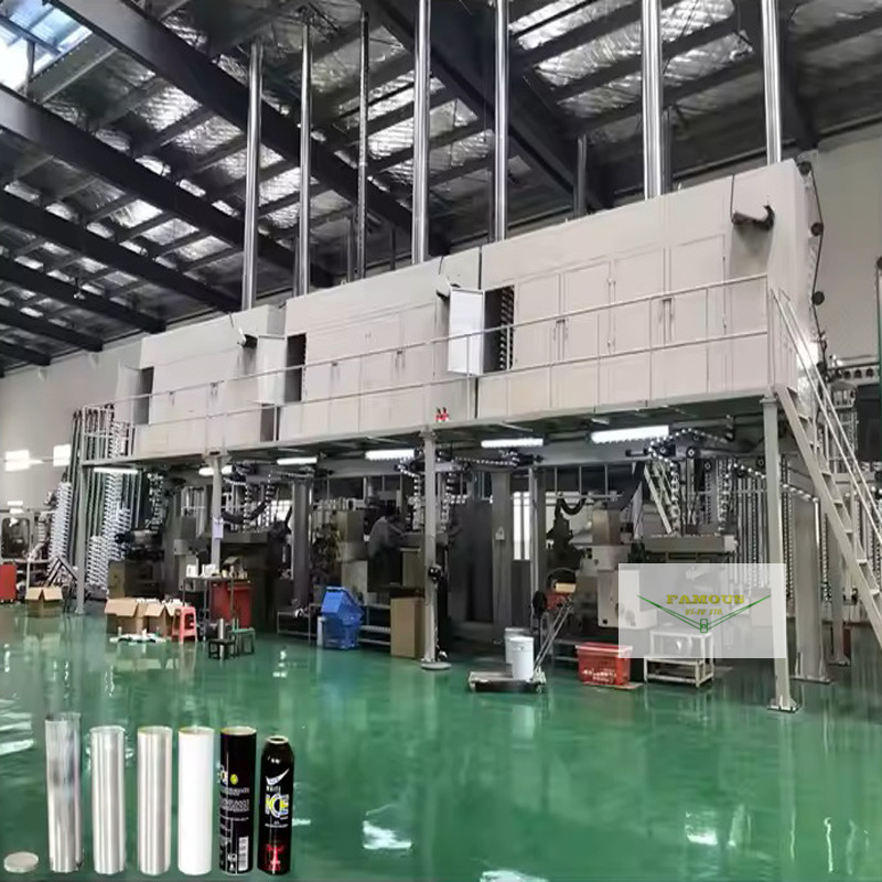 Continuous High Speed Aluminum Can Forming Filling Line For Beverage ...