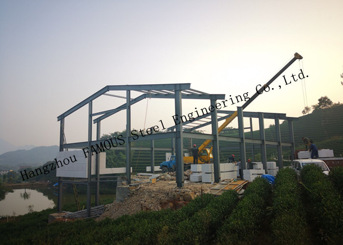 Customized Industrial Steel Buildings 1.5mm Sandwich Corrugated Panel