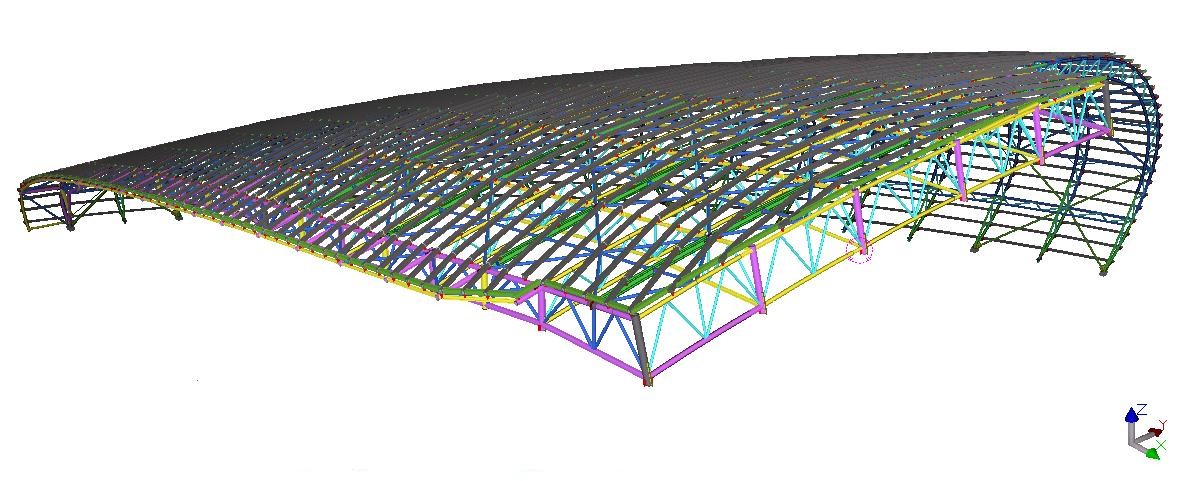 Steel Structural Engineering Designs With Metal Frame Buildings ...