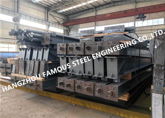 Customized Prefabricated Steel Structure Members Construction Workshop ...