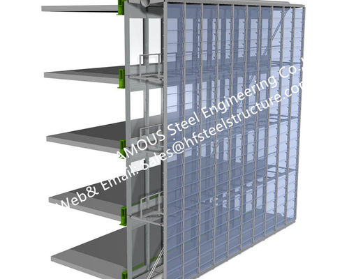 Double-Skin-Façade Glass Curtain Wall System with thermal insulated and ...