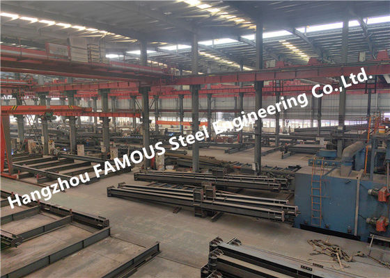 Galvanized Q355b Structural Steel Fabrications Frame Construction