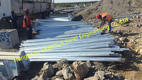 Hot galvanized Structural Steel Fabrications Highway Tunnel Fabricated ...