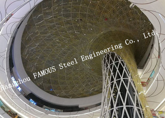 High Storey Prefabricated Shopping Mall Center with Office Steel ...