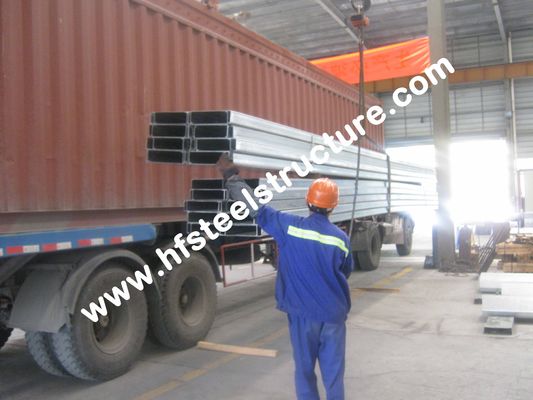 Custom Light Galvanised Steel Purlins For Warehouse Roof And Wall C Channel