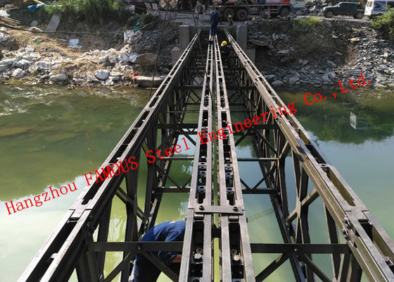 Lightweight Structure Temporary Usage Military Bailey Bridge For ...