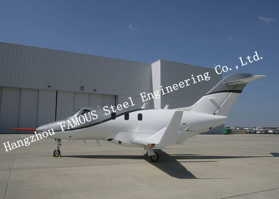 Customized Design Aircraft Hangar Buildings With Sliding Doors And ...