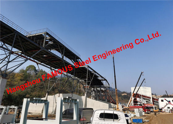 Mine Project Conveying Corridor Belt Conveyor Gallary Fabrication ...