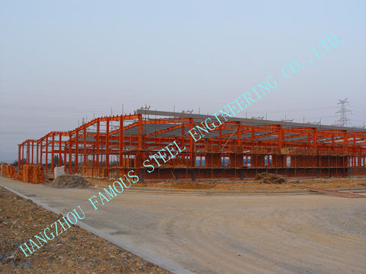 Mining Warehouse Prefab Steel Buildings Pre Engineered Multispan ASTM ...