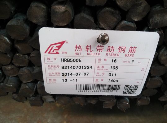 High Strength Anti-Seismic Reinforcing Steel Rebar