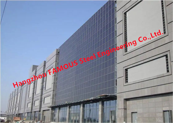 Photovoltaic Solar Powered Glass Curtain Wall Building Modules System