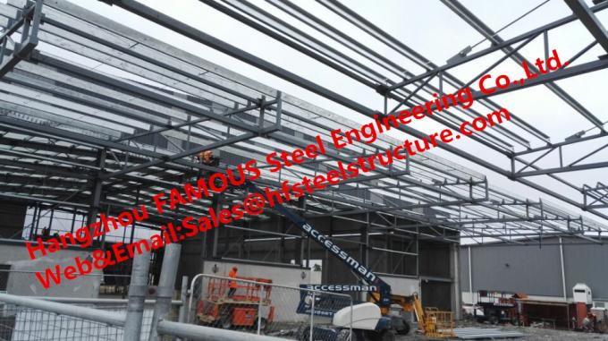 Hot Galvanized Steel Pre-engineered Multi-storey Building For Apartment