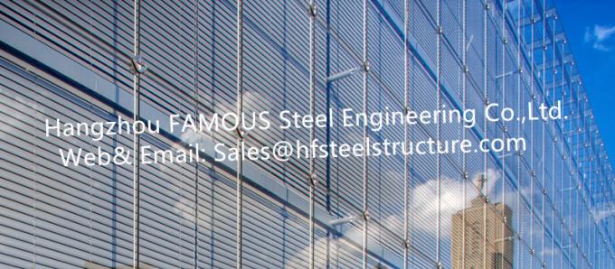 Double Glass Wall Ventilated Facade Office Building Glass Curtain Wall ...