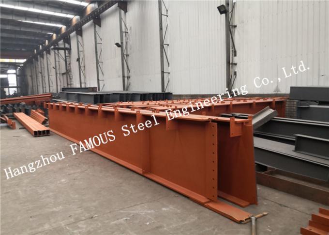 Prefabricated Q355b Strength Galvanized Structural Steel Fabrications ...
