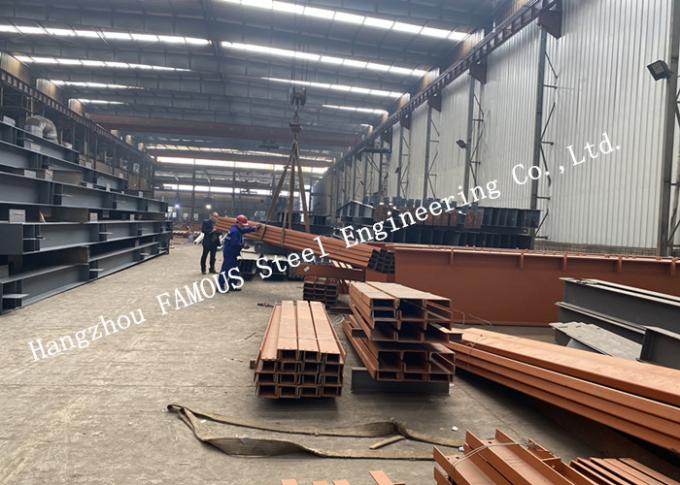 Australia Standard Hot Galvanized Q355b Structural Steel Fabrications ...