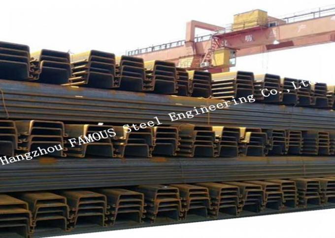 Hot Rolled Structural Steel Fabricated Steel Sheet Piling For ...