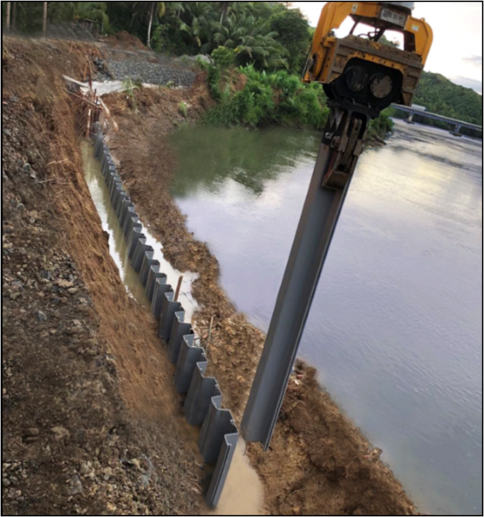 Cold Rolled Z Type Steel Sheet Piles Z Section Z Profile Sheet Pile