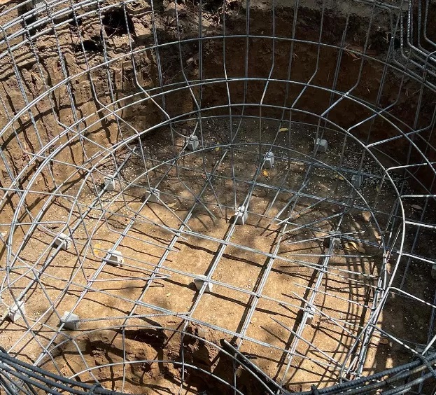 HRB335 HRB400 Multi Storey Steel Building Rebar Processing Concrete ...