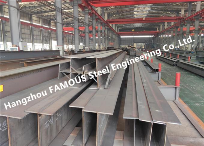 Galvanized Q355b Structural Steel Fabrications Frame Construction